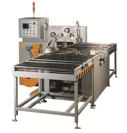 Copper coil wrapping machine packing copper tape and copper wire coils ...